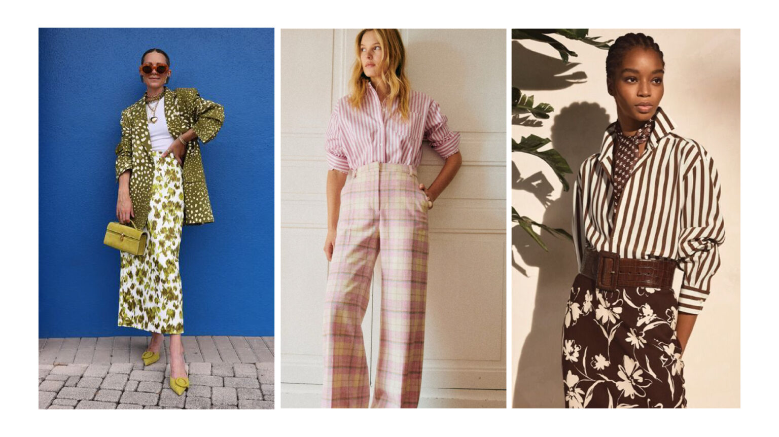 ¿Combinar estampados? Sí, y te contamos cómo hacerlo - Fashion Lab