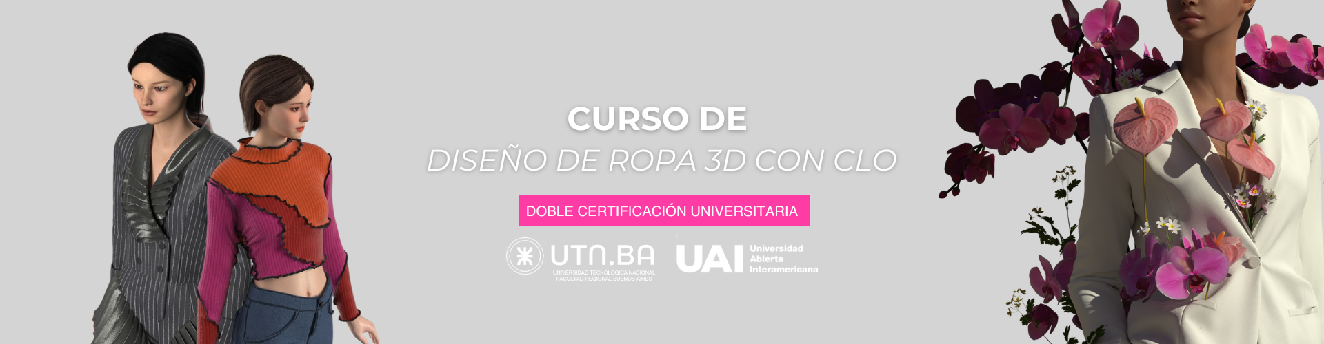 Curso Diseño de Ropa 3D con CLO - Fashion Lab